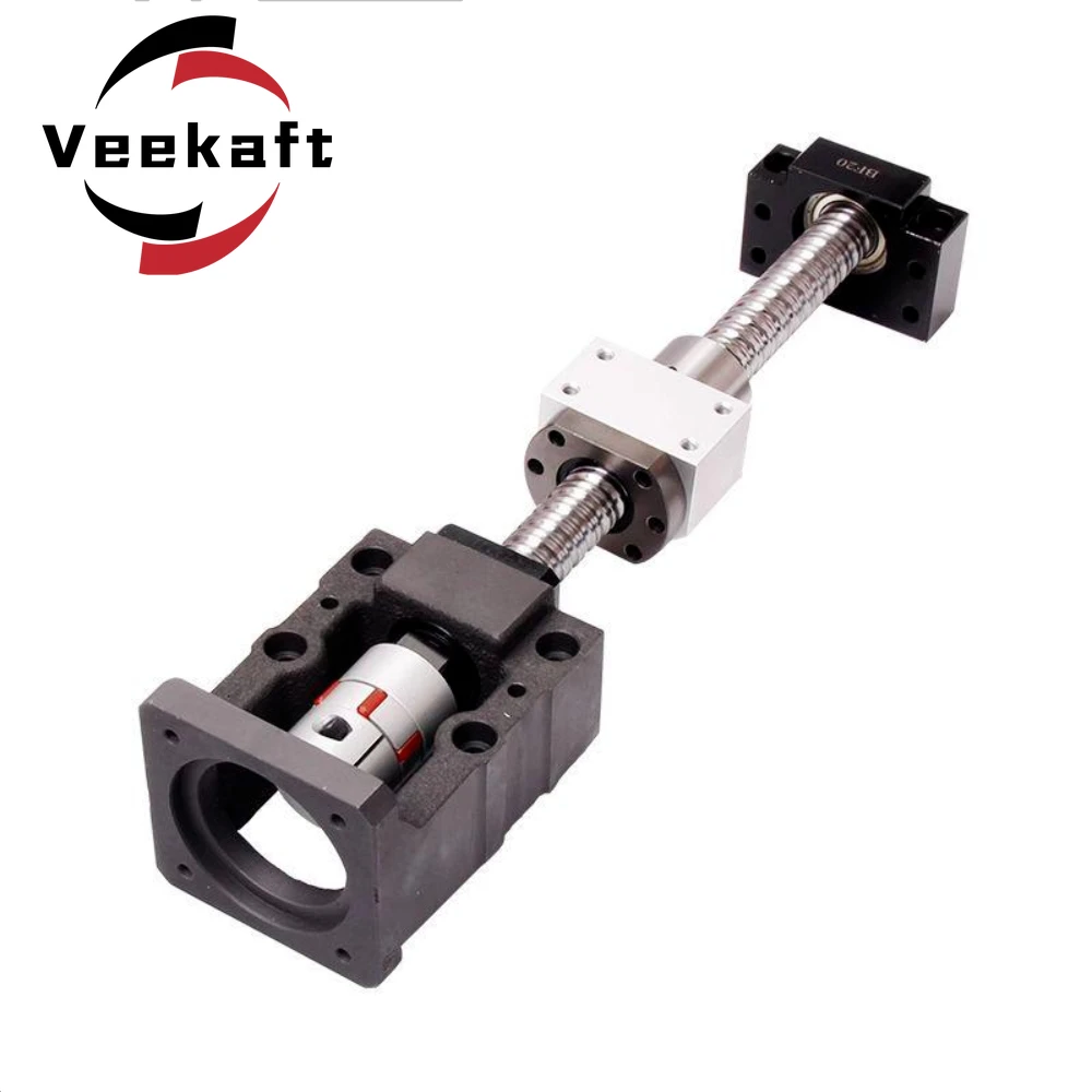 High-Quality-16mm-Ball-Screw-SFU1605-with-5mm-Pitch-Single-Nut-BF12 ...