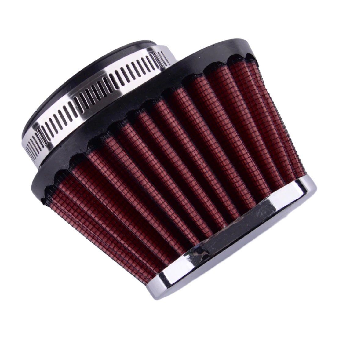 2pcs-60mm-Red-High-Performance-Car-Motorcycle-Pod-Air-Intake-Filter ...
