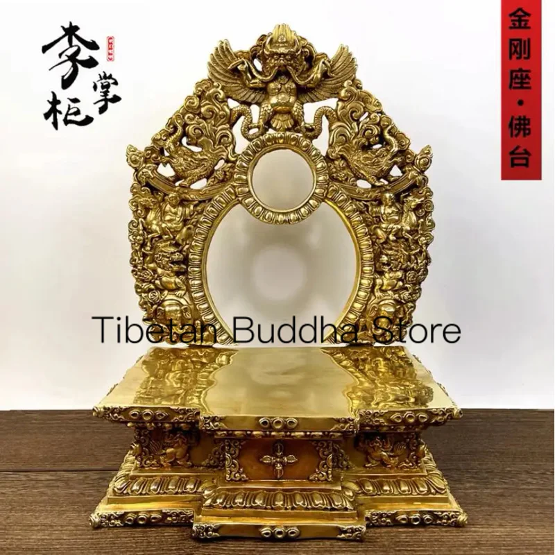 Pure-copper-Buddha-statue-of-Tibetan-Nepalese-Esoteric-Buddhism-Vajra ...