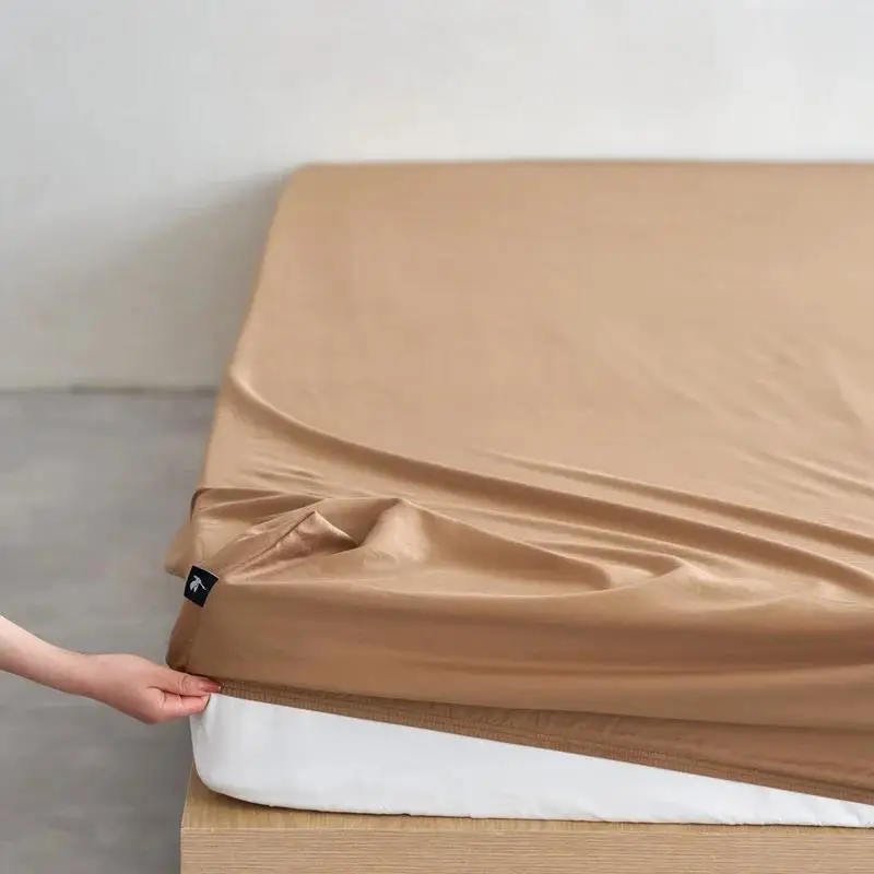 Solid-color-cotton-bed-sheet-single-piece-bed-sheet-pure-cotton ...
