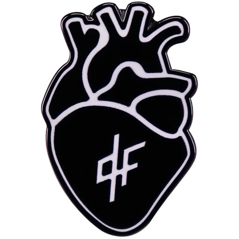 PNL-broche-noire-en-mail-avec-c-ur-pour-rappeur-Badge-pour-veste-en ...