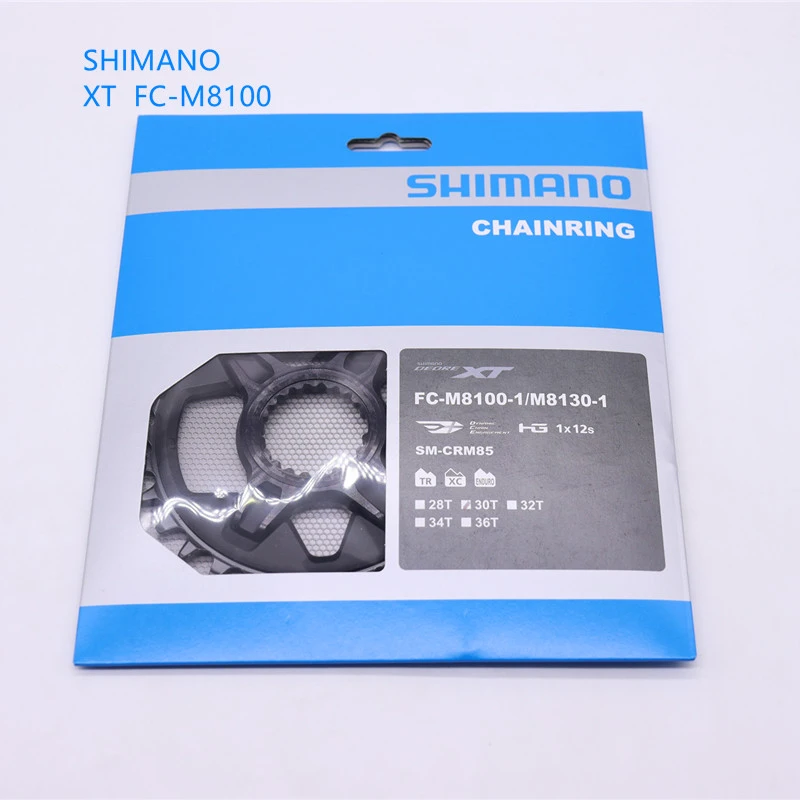 Shimano Deore XT SM CRM85 Bicycle Chainring FC M8100 / FC M8120 / FC ...