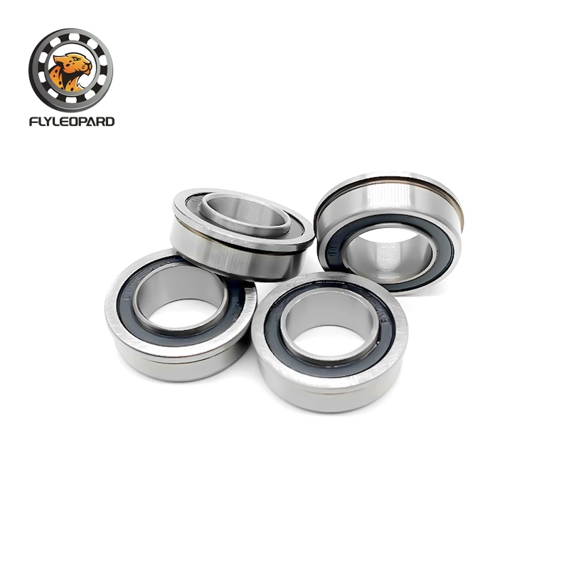 4Pcs F6003 F6003RS Bearing F6003-2RS 20x35x11 mm ABEC-7 Flange Ball ...