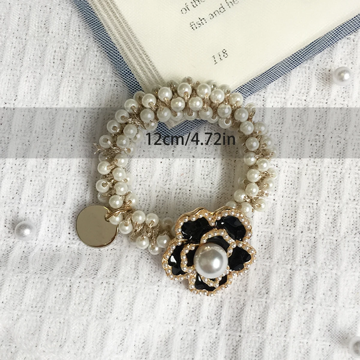 Pearl-Hair-Ropes-Bead-Ponytail-Holders-Hair-Accessories-For-Women-and ...