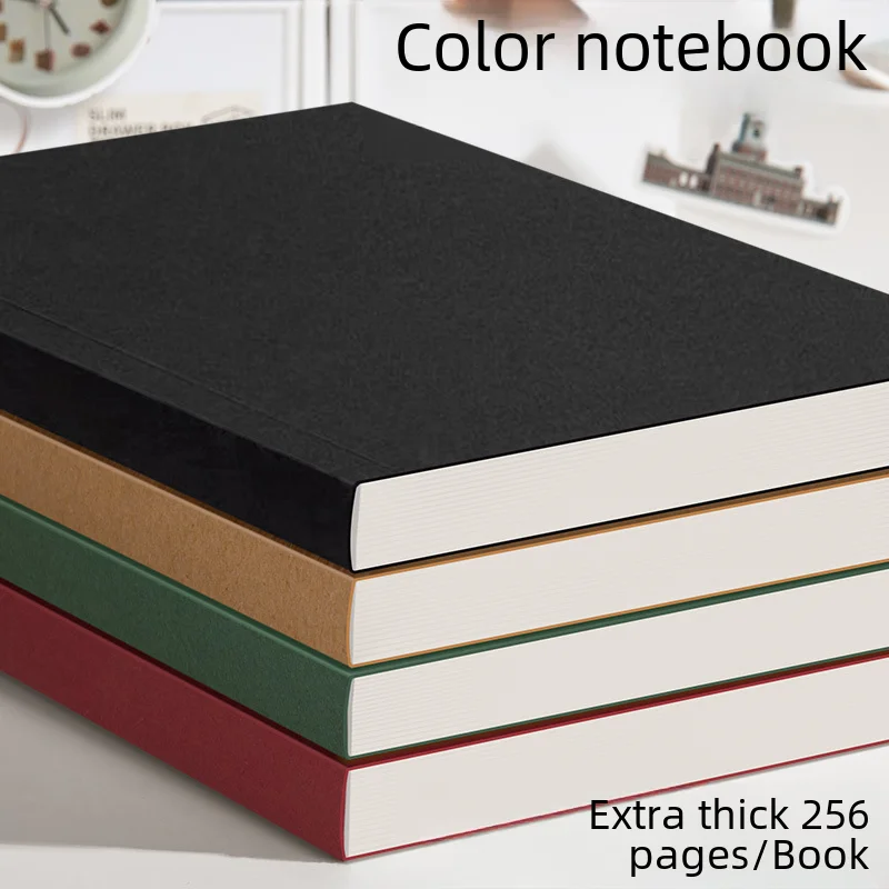 A5-Cow-Leather-Simple-Notebook-B5-Thick-Book-A4-Super-Thick-Blank ...
