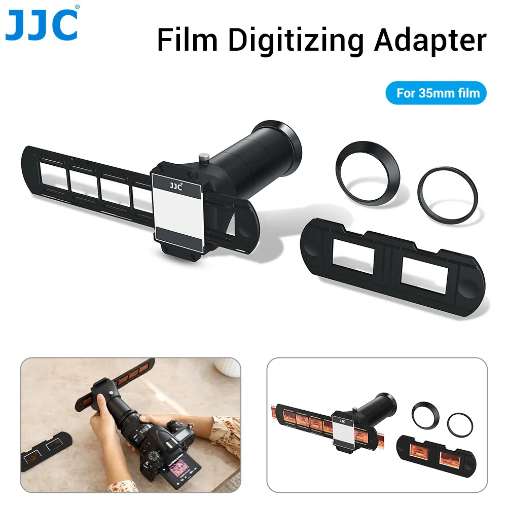 Jjc 8-in-1 Film Digitizing Adapter Set 35mm Film Copier Negative ...