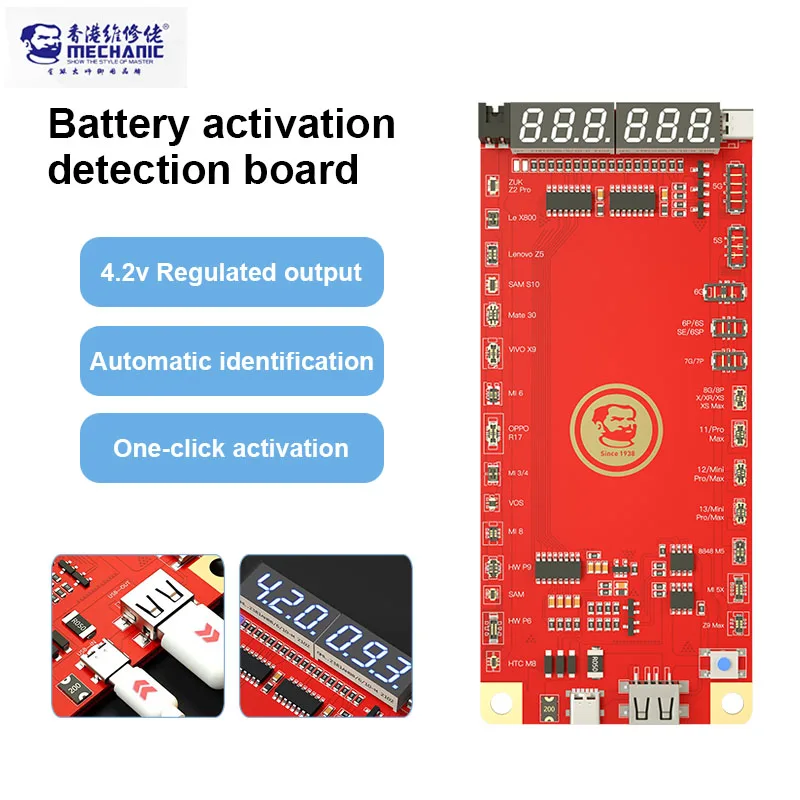 MECHANIC-BA27-BA33-Battery-Activation-Test-Board-For-Phone-5-13PM-One ...