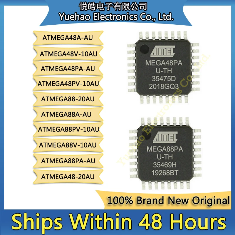 ATMEGA48-20AU ATMEGA48A-AU ATMEGA48V-10AU ATMEGA48PA-AU ATMEGA48PV-10AU ...