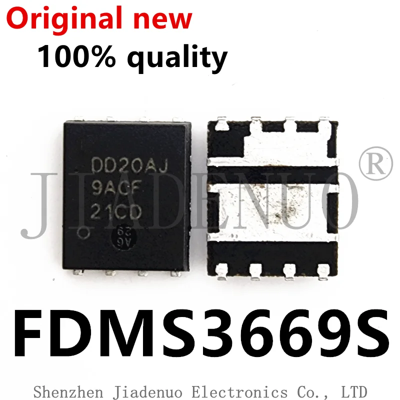 2-5pcs-100-original-New-FDMS3669S-9ACF-21CD-MOSFET-Dual-N-Channel-30V ...