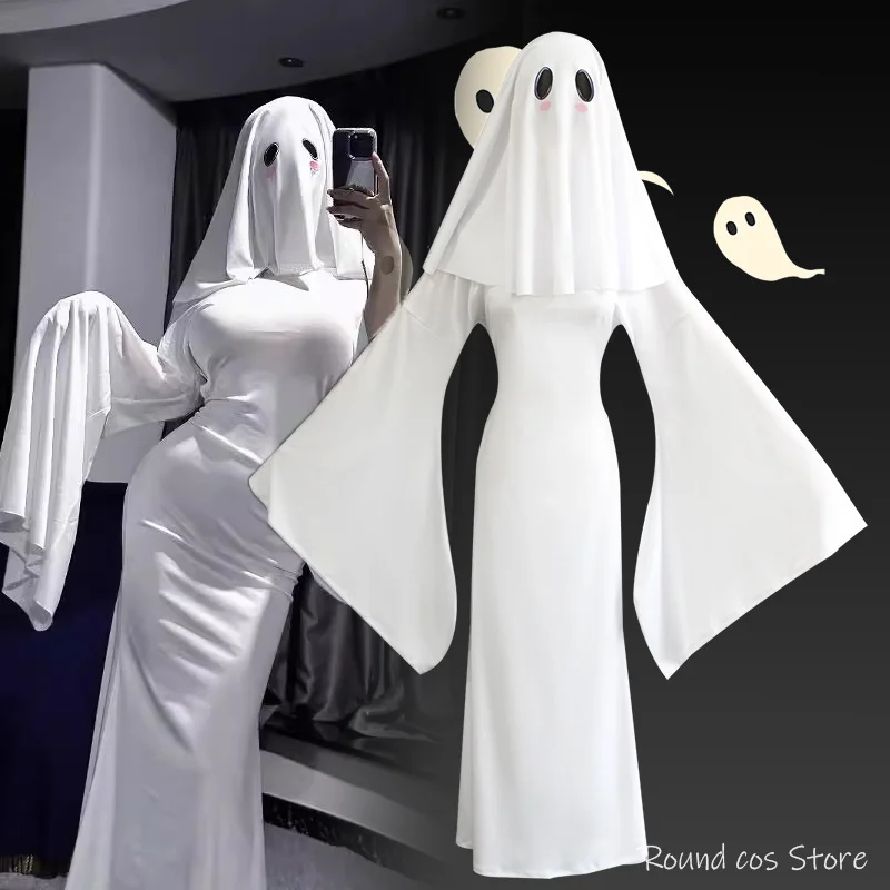 Halloween-Ghost-Girl-Cosplay-Costume-Adult-Women-Sexy-Cape-Veil-Suit ...