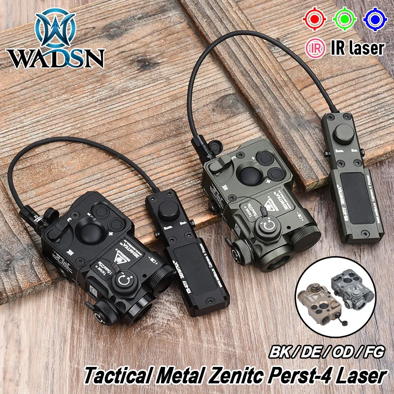 WADSN-Metal-PERST-4-Aiming-Laser-PEQ-Red-Dot-Green-Blue-IR-Strobe-Laser ...