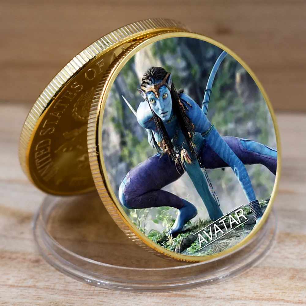 Monedas de oro americanas de 6 piezas, moneda clásica de película ...