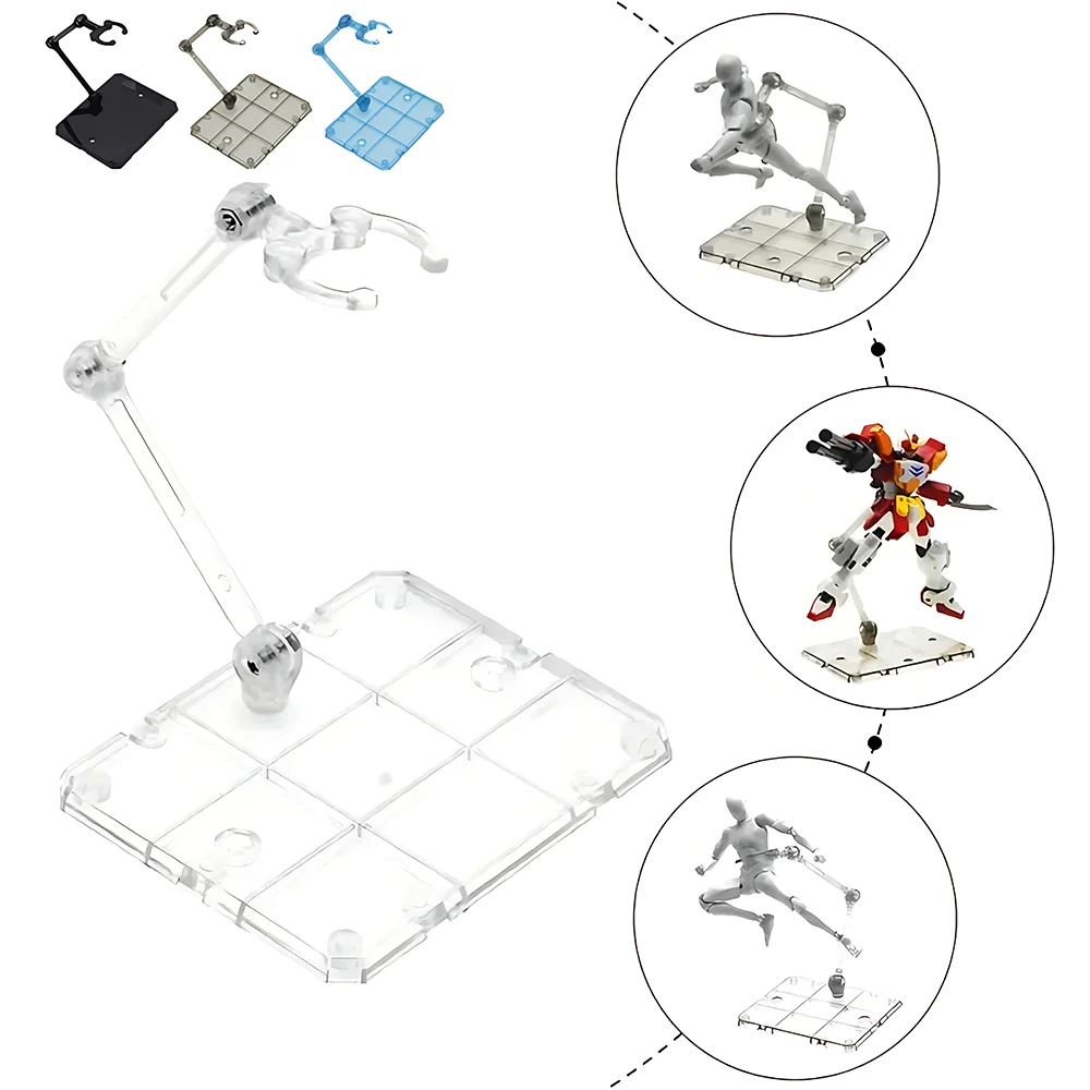6" Adjustable Action Figure Stand Assembly Display Holder Base Doll ...