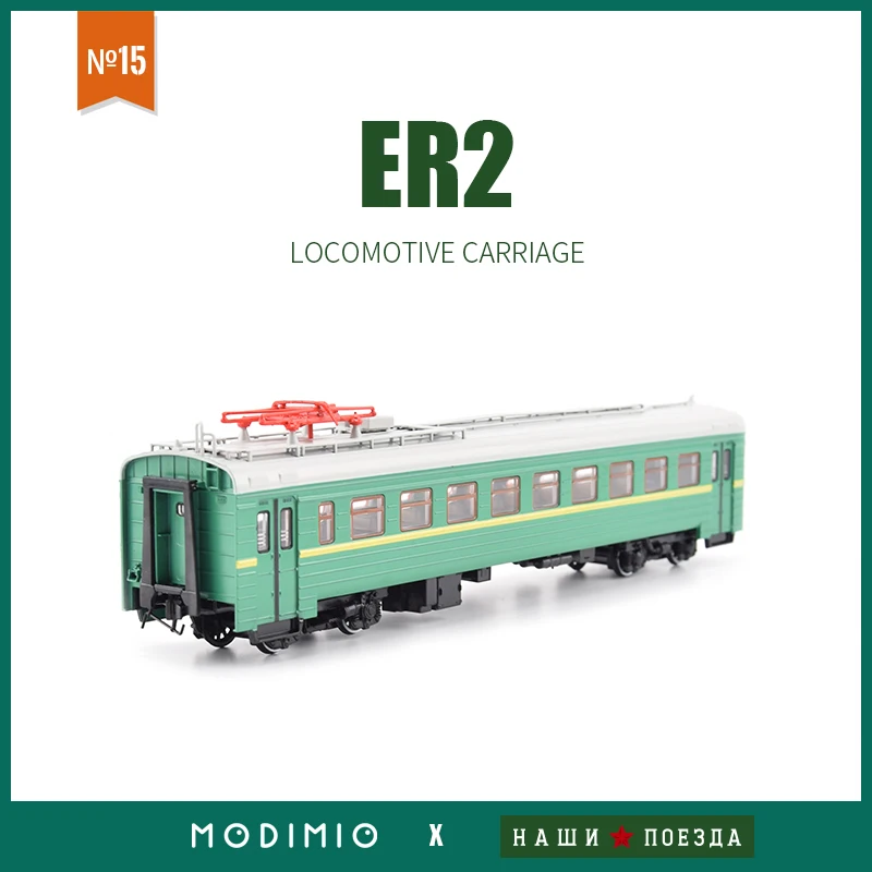Original-USSR-Plastic-Train-Model-ER2-Locomotive-Carriage-1-87 ...