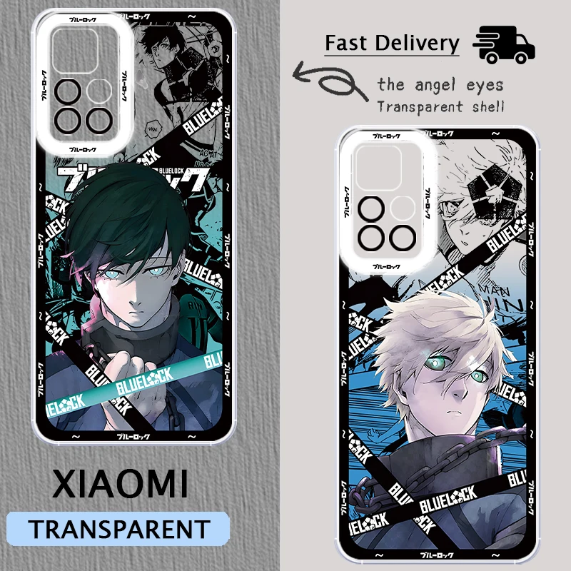 Anime-BLUE-LOCK-Isagi-Yoichi-Phone-Case-For-Xiaomi-11T-Lite-Redmi-Note ...