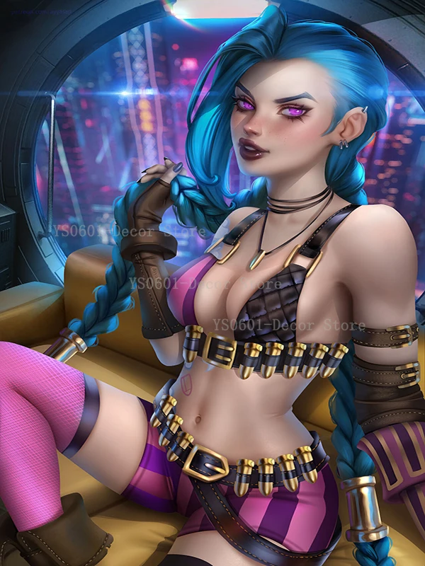League Of Legends Jinx Sexy