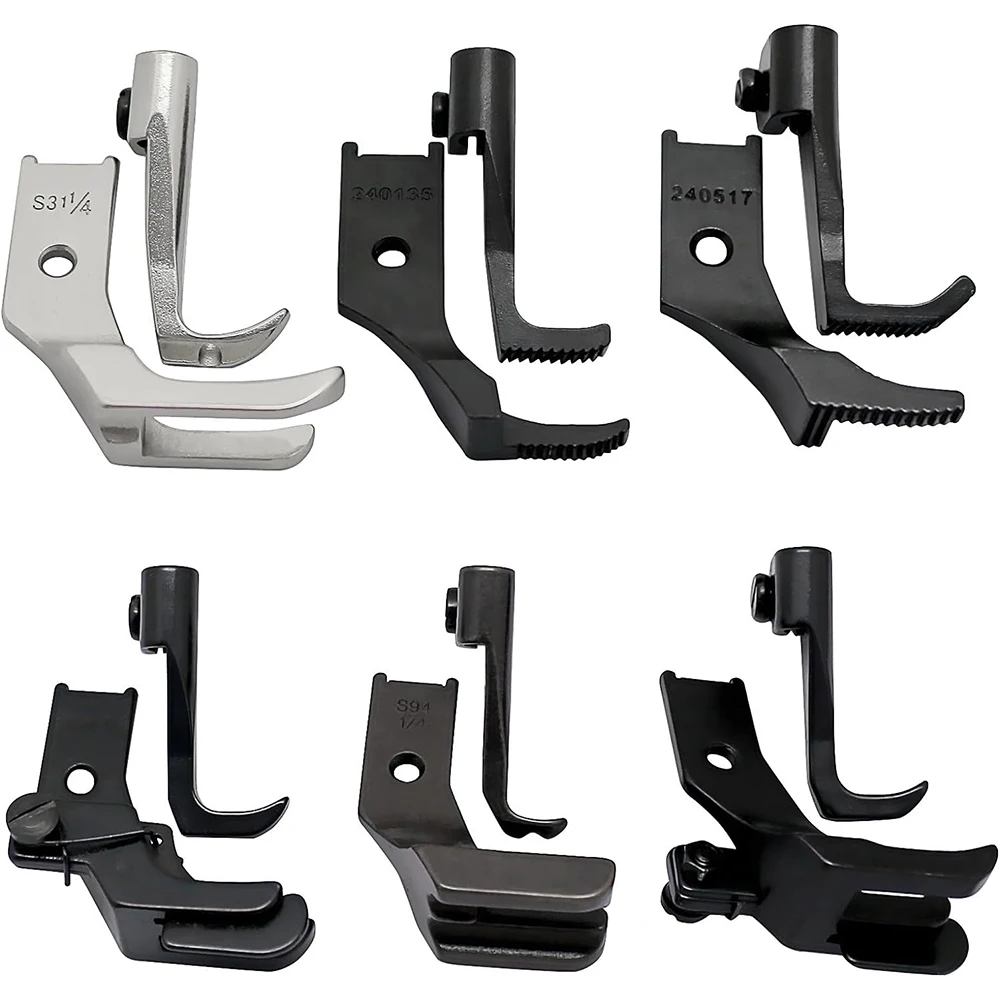 6-PCS-Set-Walking-Presser-Foot-Replacement-Zipper-Feet-For-JUKI-DNU ...