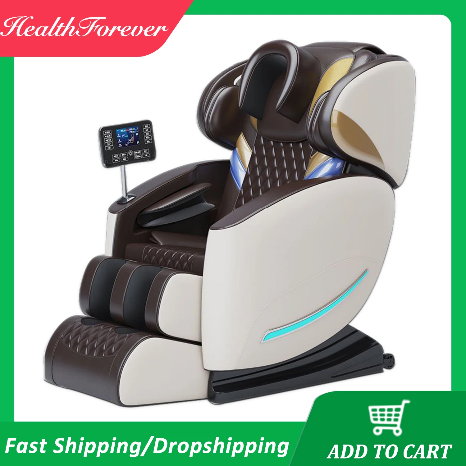 Massage-Chair-Touch-Screen-Zero-Gravity-Chairs-Shiatsu-Foot-Massage ...