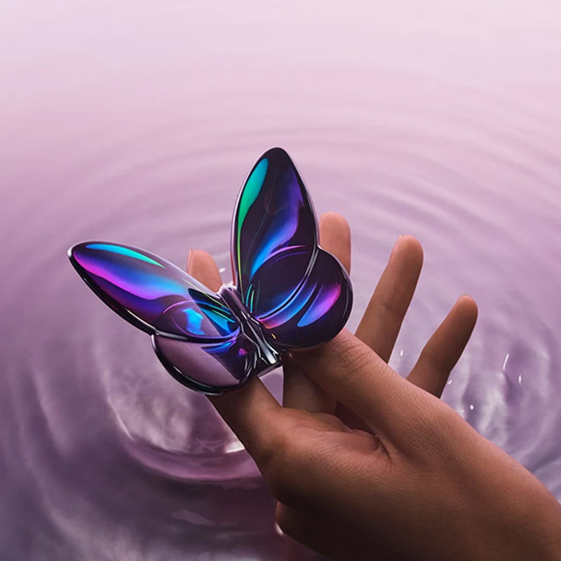 Crystal-Butterfly-decoration-Nordic-solid-color-butterfly-decoration ...