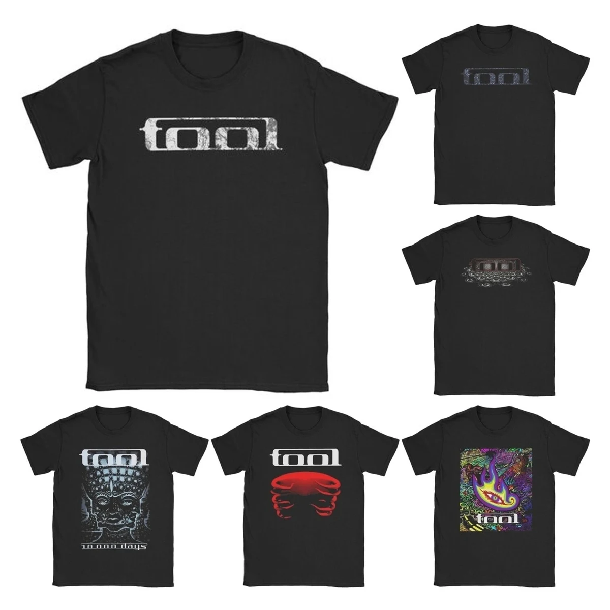 Men Women's Lateralus Heavy Metal Music Enima T Shirts Tool Band Cotton ...