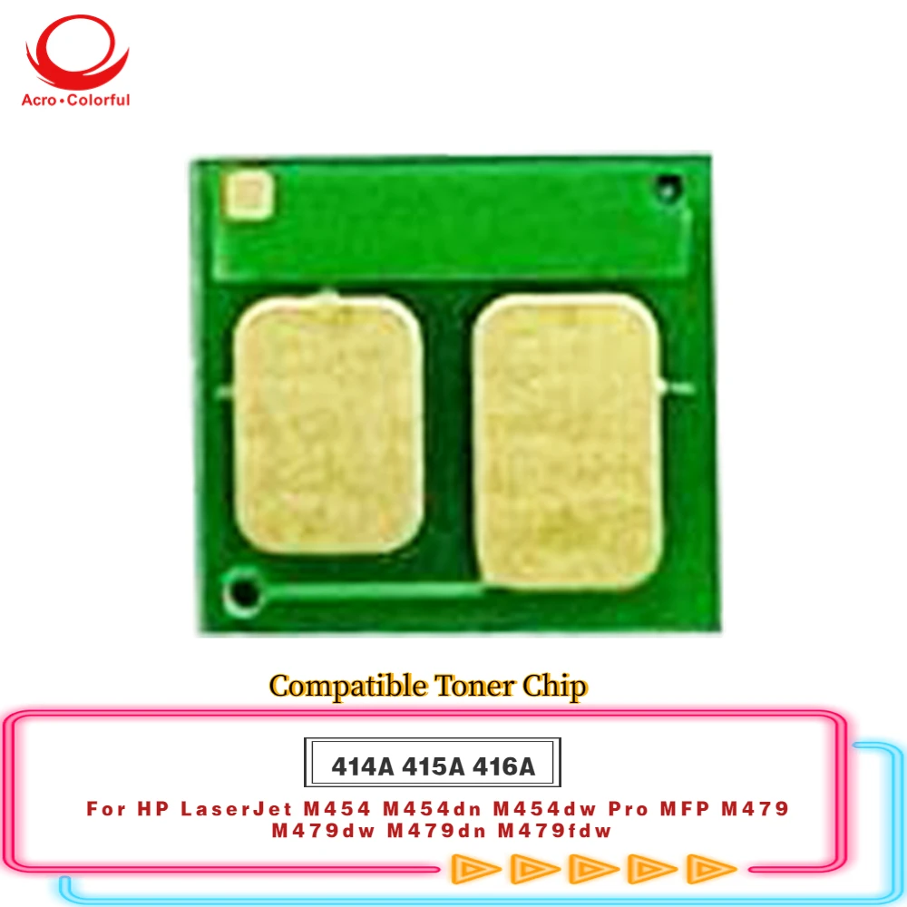 414A 415A 416A Compatible Toner Chip For HP LaserJet M454 M454dn M454dw ...