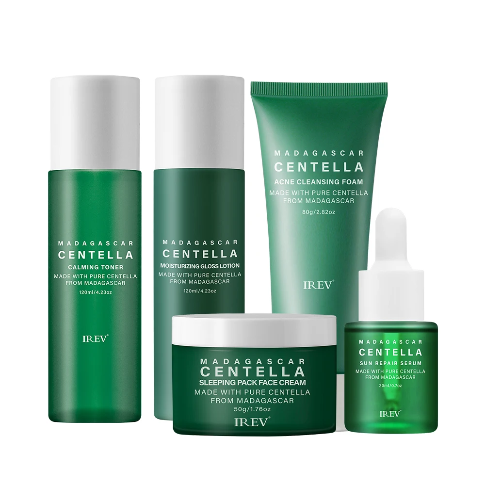 Original-Centella-facial-cleanser-5-piece-set-essence-toner-cream-cream ...
