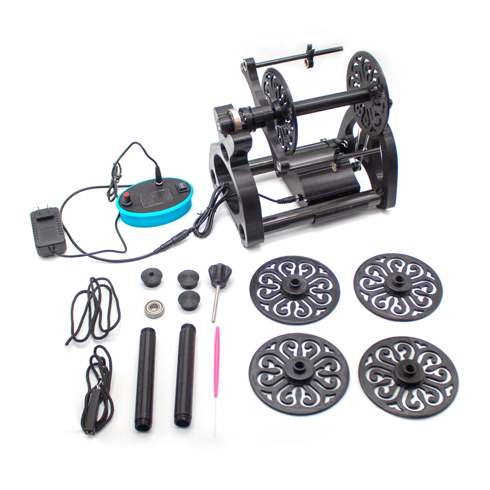 AC100-240v-Household-Digital-Display-Mini-Electric-Spinning-Wheel-Wool ...