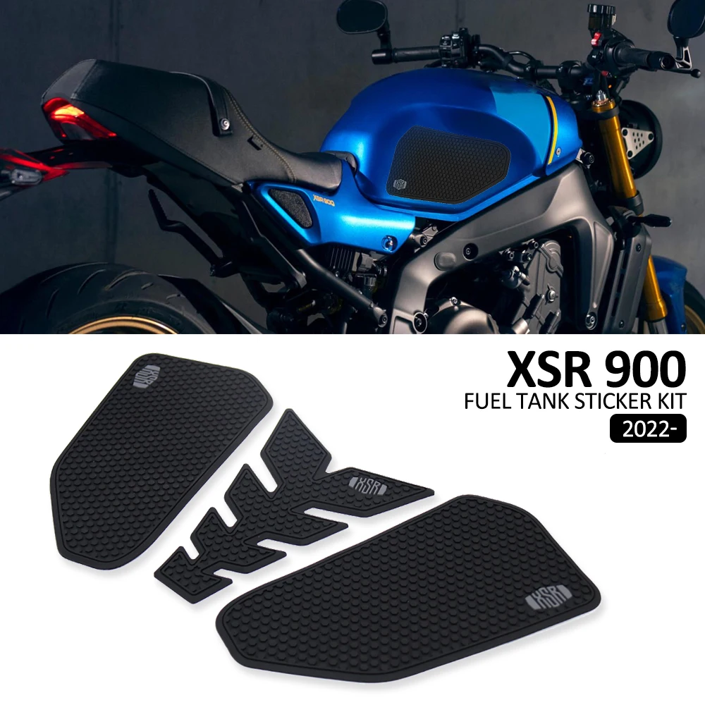 Motorcycle-Accessories-Set-of-Black-Logo-Anti-Slip-Fuel-Tank-Pad-Kit ...
