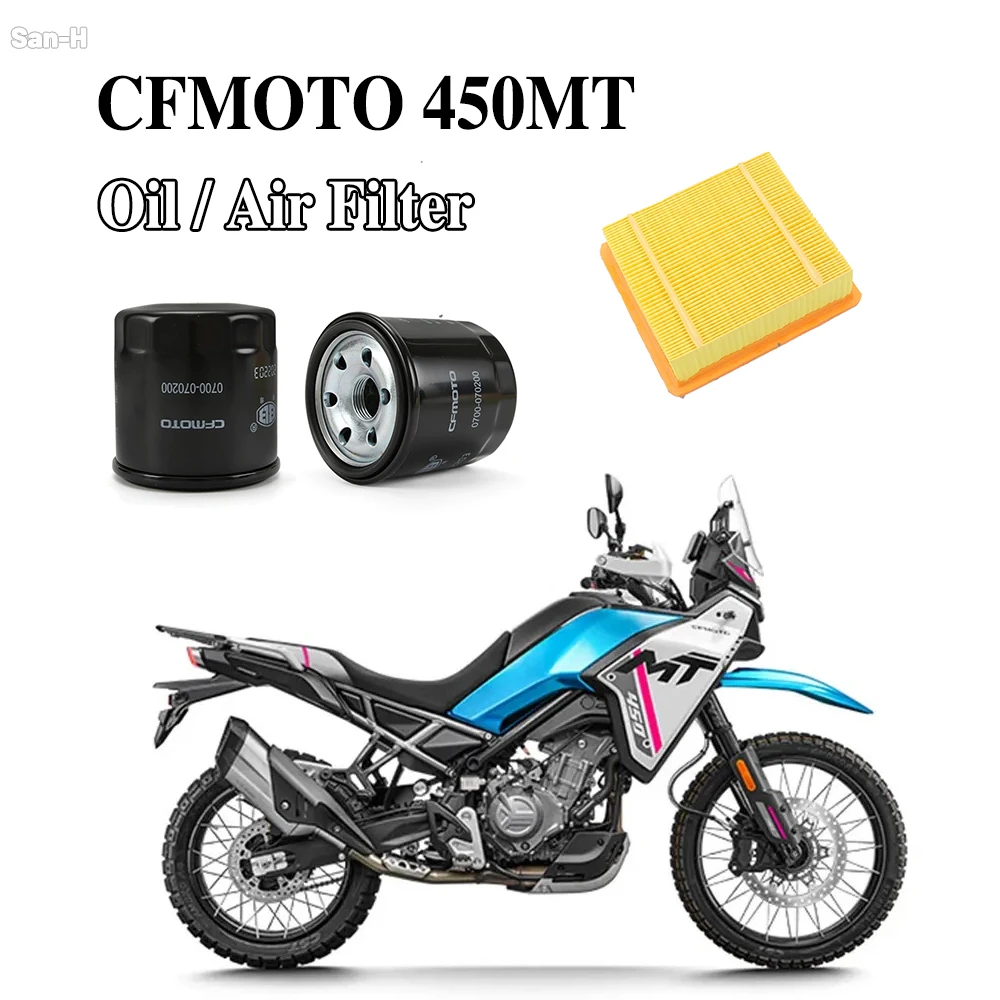 For CFMOTO 450MT Motorcycle Oil Cell Air filter filter Machine Air ...