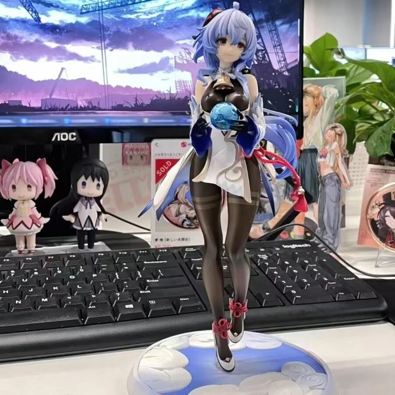 Genshin-Impact-Ganyu-Handmade-Follow-The-Moon-Animation-Peripheral ...