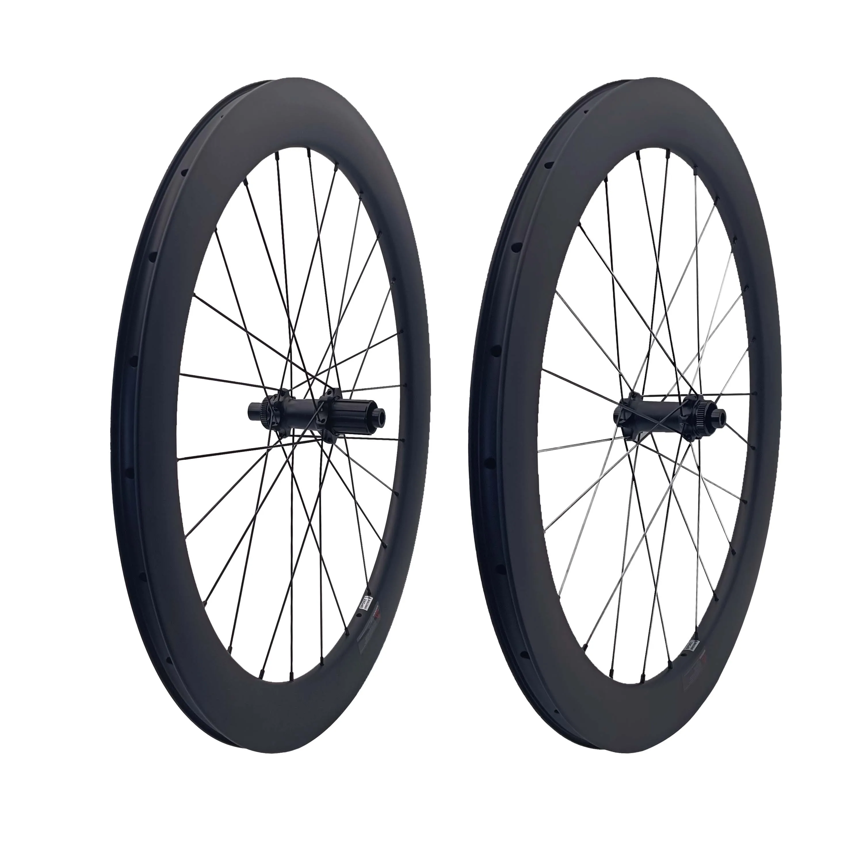 700C-Road-Bike-Cyclocross-Disc-Brake-Wheelset-UD-Matte-50mm-25mm-Wide ...