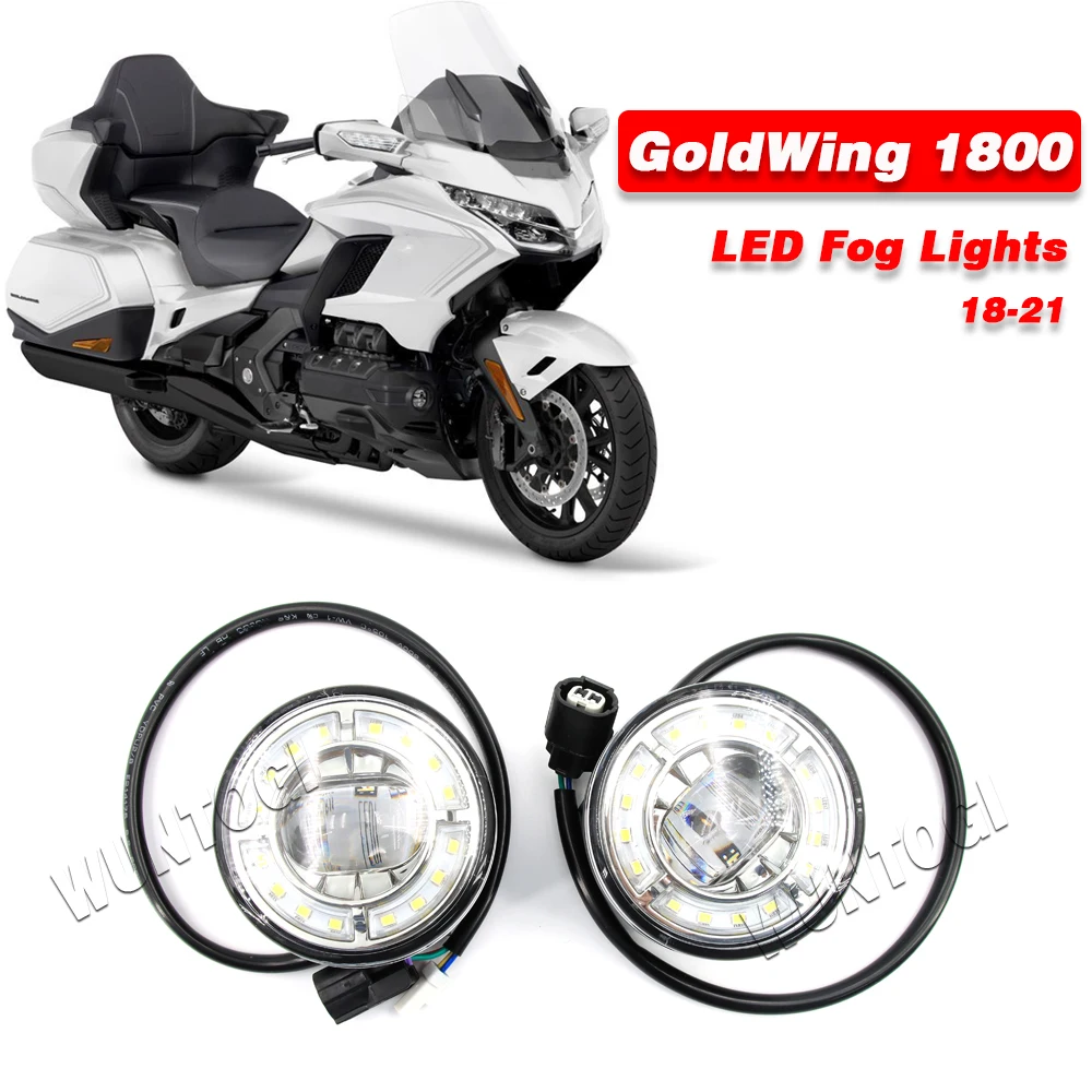 Motorcycle Led Driving Fog Light For Honda Goldwing 1800 Gl1800 2018 ...