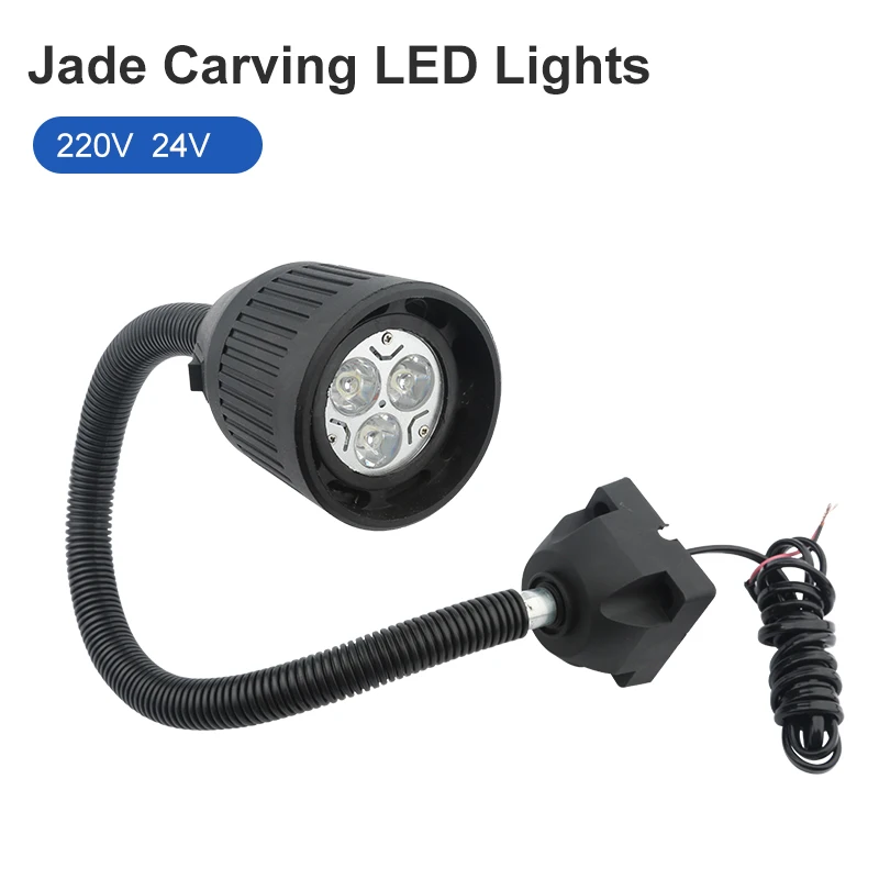 220v 24v Led Machine Working Lamp Flexible Gooseneck Lamp For Lathes ...
