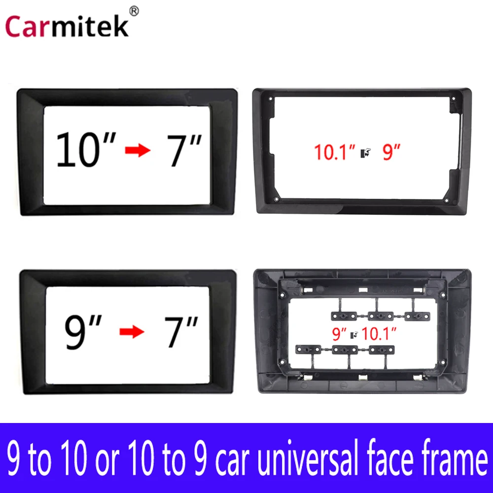 carmitek-9-10-inch-to-7-inch-Car-Frame-For-Universal-2-Din-Auto-Radio ...