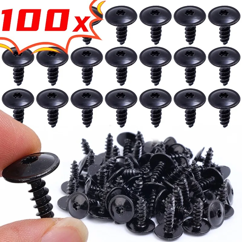 100-20PCS Car Body Screws for VW Golf Metal Self Tapping Screw Rivet ...