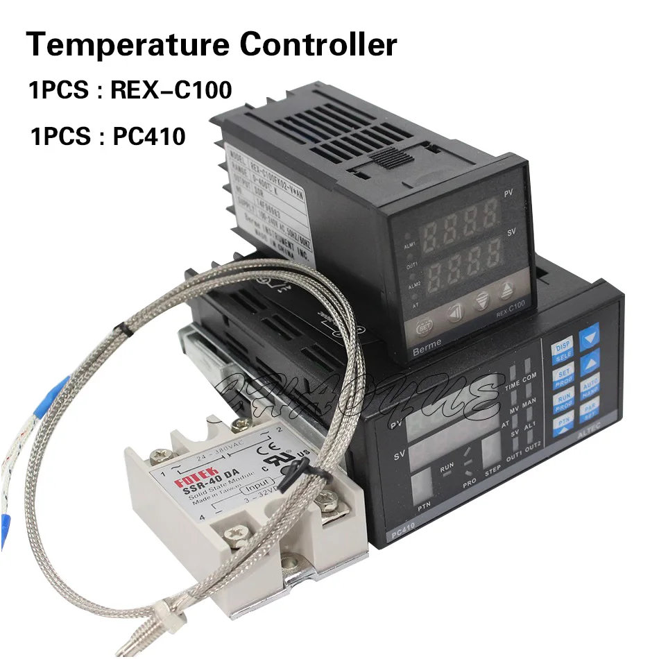 PC410-Intelligent-Temperature-Controller-Panel-Thermostat-REX-C100 ...