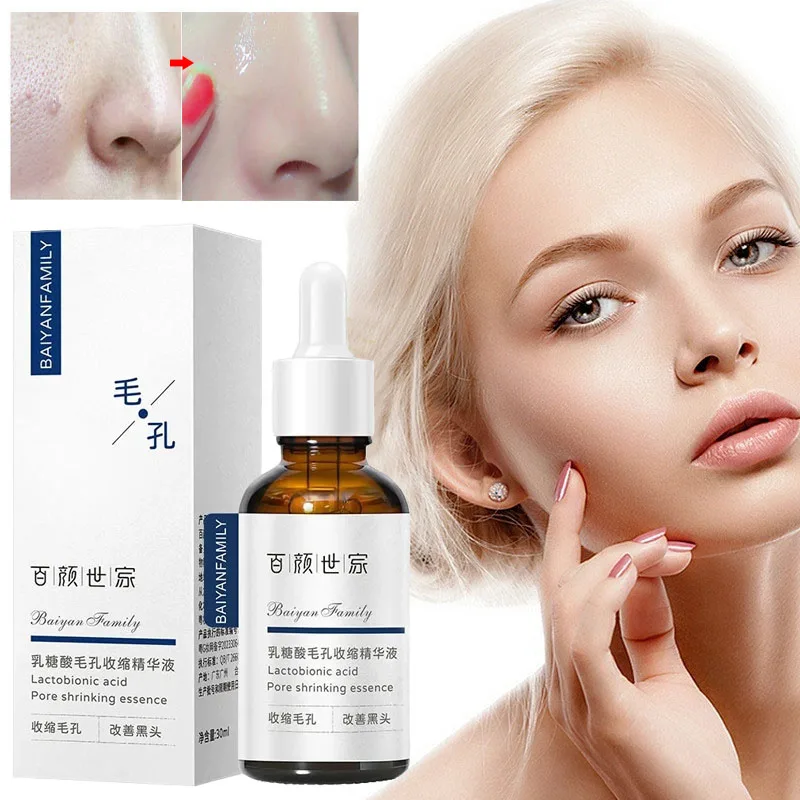 Lactobionic-Acid-Pore-Shrink-Face-Serum-Hyaluronic-Acid-Moisturizing ...