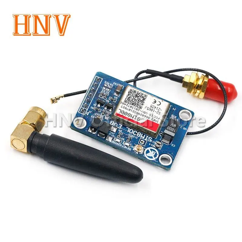 New-SIM800L-GPRS-GSM-Module-w-PCB-Antenna-SIM-Board-Quad-band-for-MCU ...