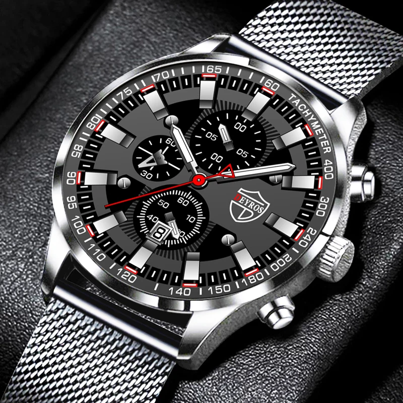 2023 Fashion Mens Sports Watches Men Luxury Business Stainless Steel ...