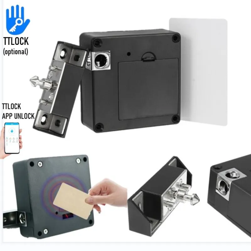 TTLOCK-Drawer-Door-Lock-Smart-Electronic-lock-IC-Card-TTlock-App-NFC ...