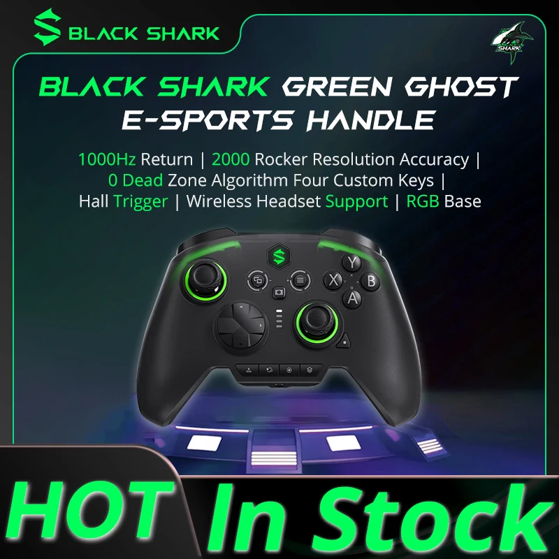 Black-Shark-Gamepad-Controller-Ghost-E-sport-Handle-Dual-Controller ...
