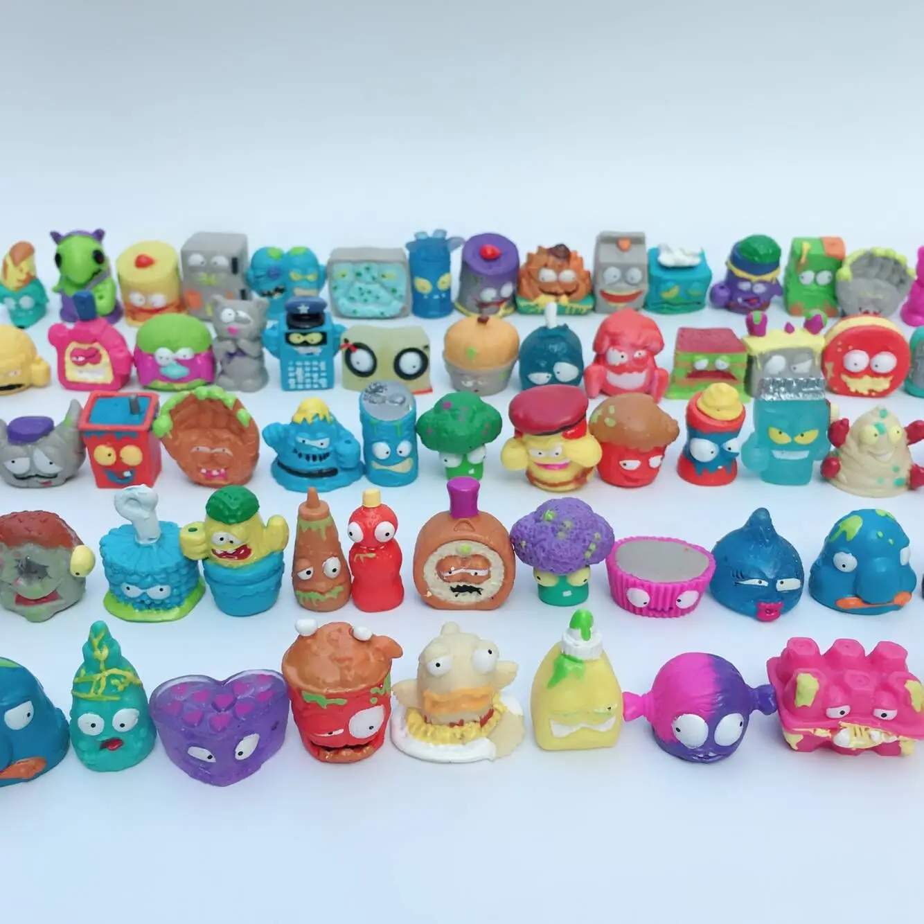 New-50pcs-Trash-Zomlings-Soft-Dolls-Pack-Figurine-for-Kids-Birthday ...
