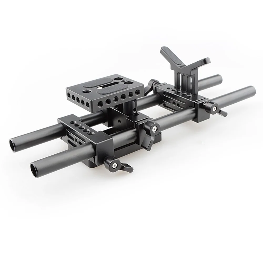 CAMVATE-DSLR-Camera-Shoulder-Support-Kit-With-Baseplate-Mount-Lens ...