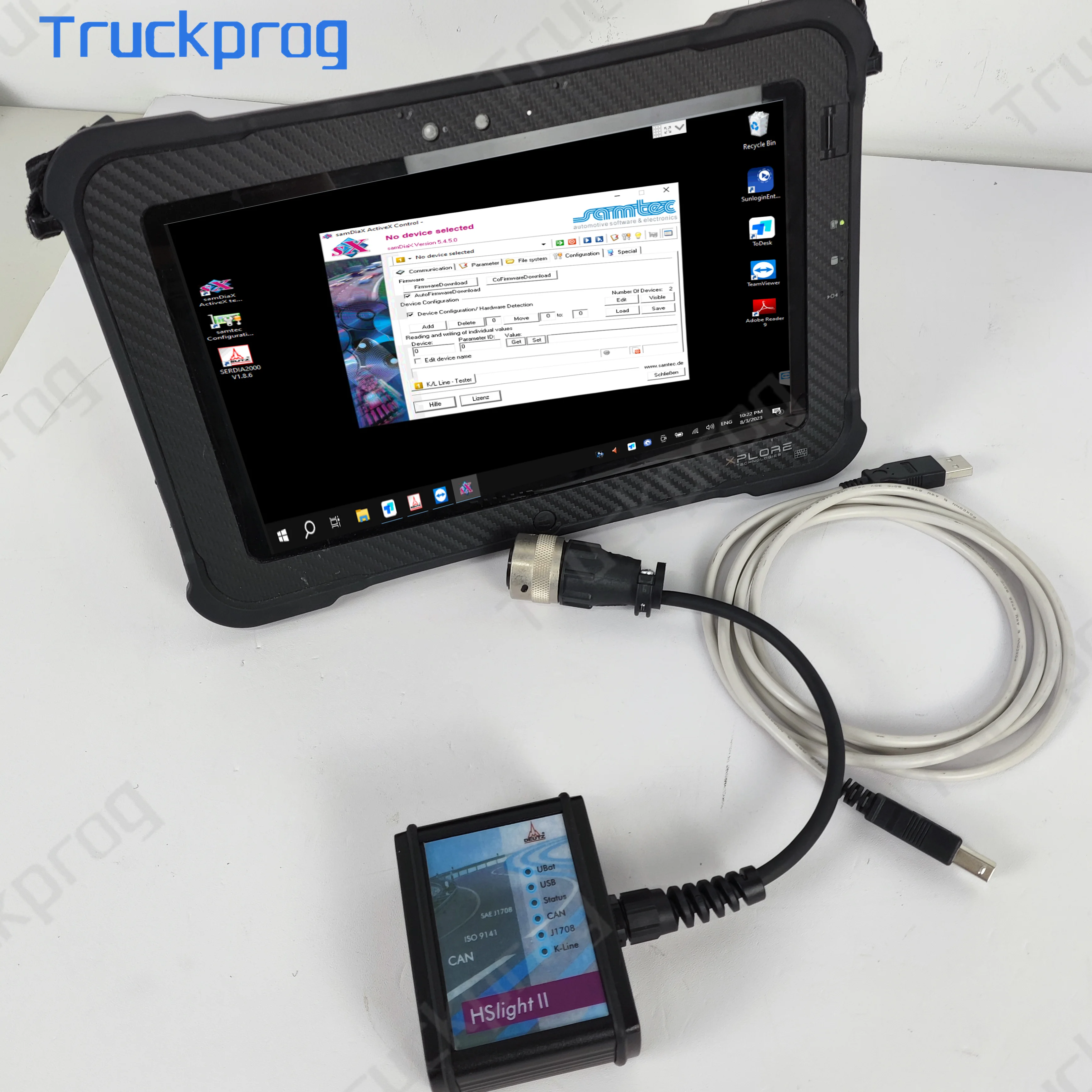 HS light II Serdia Deutz Diagnostic programming Kit hs Light ii Full ...
