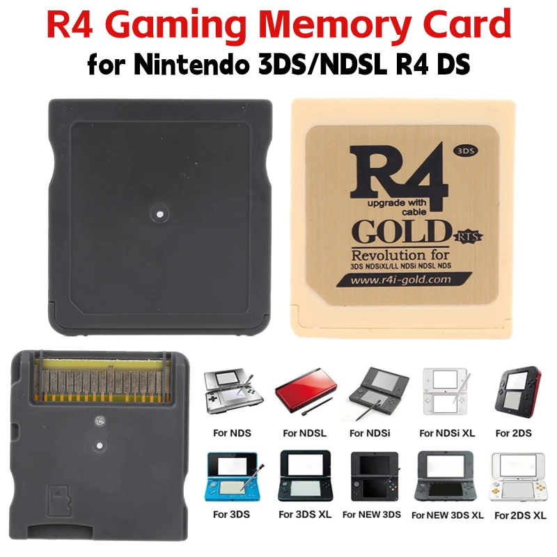 R4 Video Games Memory Card for NDS/NDSL R4 DS Burning Card Gaming ...