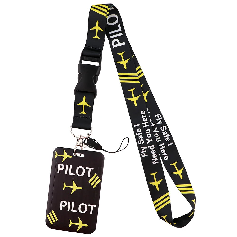 ER1730-Fly-Safe-I-Need-You-Here-Pilot-Captain-ID-Card-Holder-Bus-Card ...