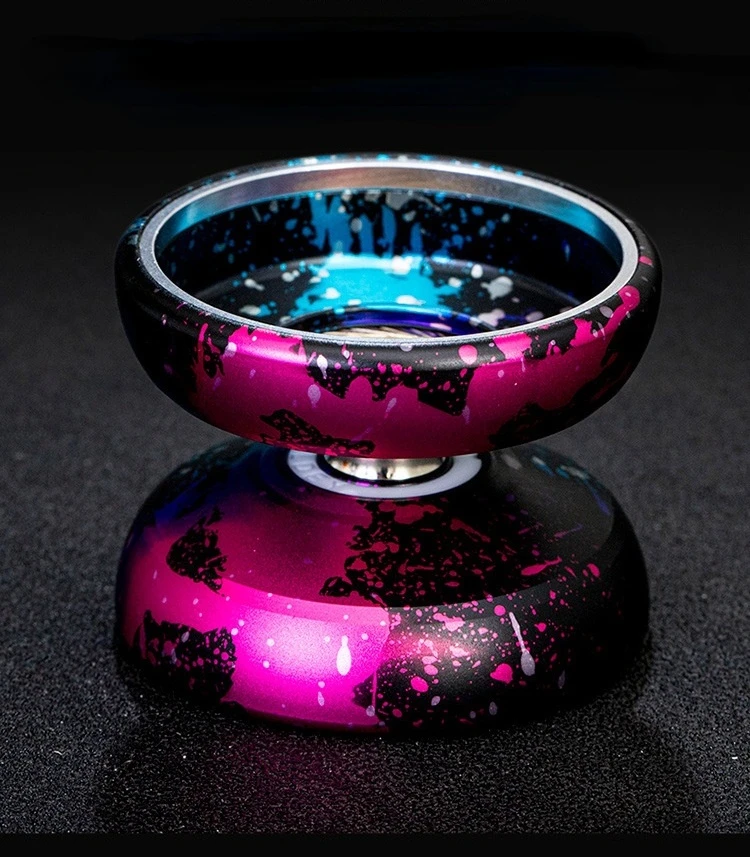 YOYO,Black Silver--Cool Tiger Magicyoyo Yo yo professionnel en alliage ...