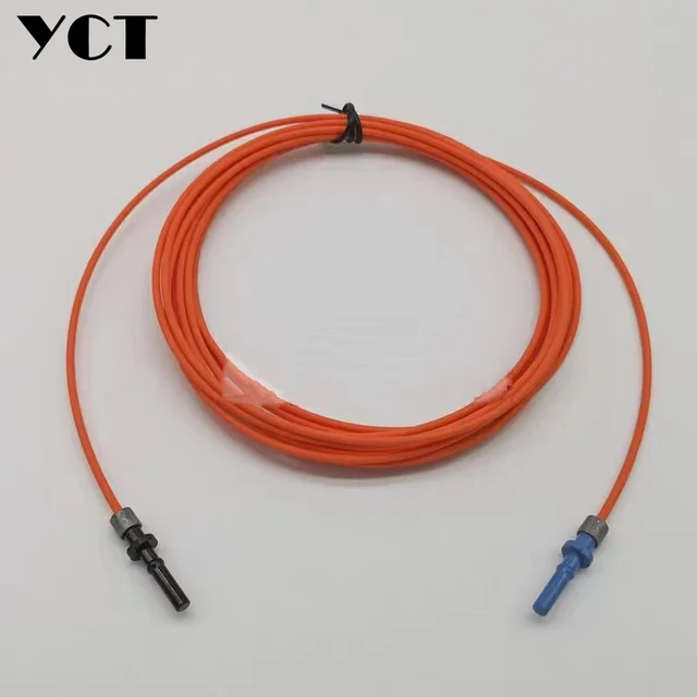 1Mtr HCS 200 / 230um quartz optical fiber jumper h-pcf 0.23mm hfbr ...