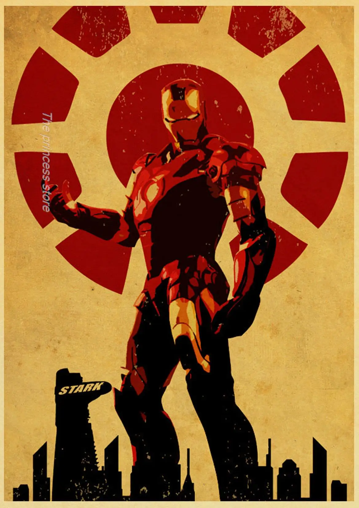 Art Deco Posters Super Hero