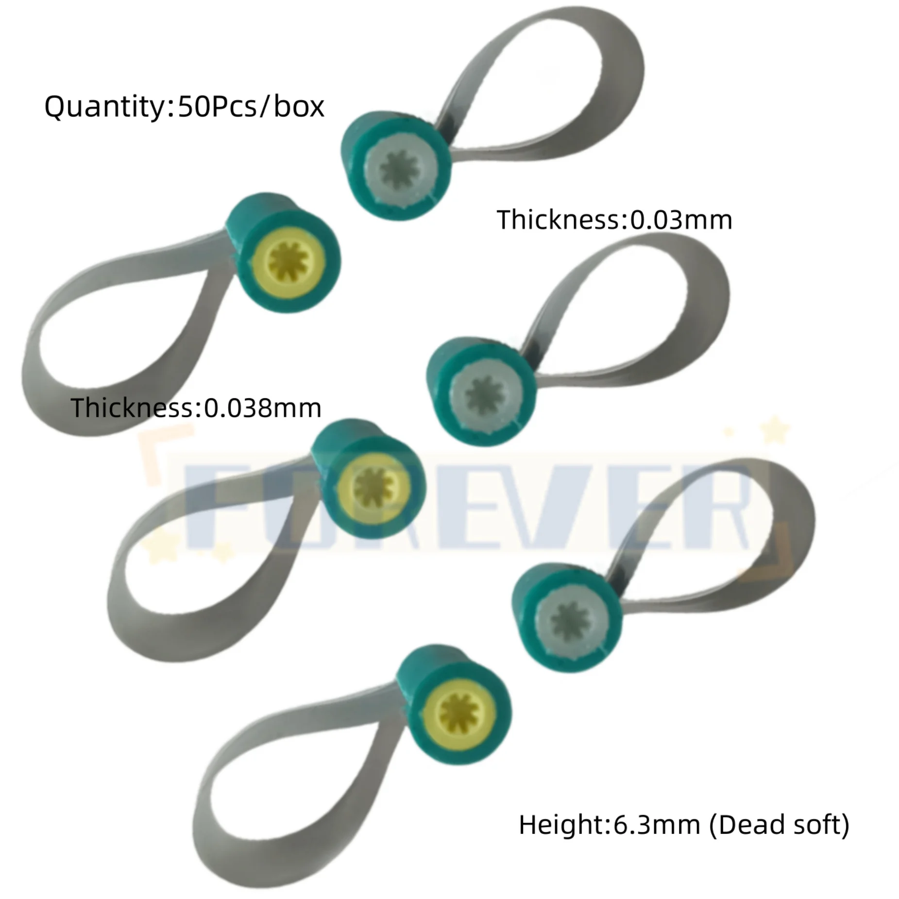 100Pcs-2Box-Dental-Matrix-Bands-Steel-Matrix-Double-Side-Contoured ...
